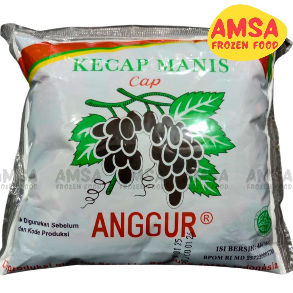 Jual Anggur Kecap Manis Refill 450 ml / CAP ANGGUR KECAP MANIS 450 ML ...