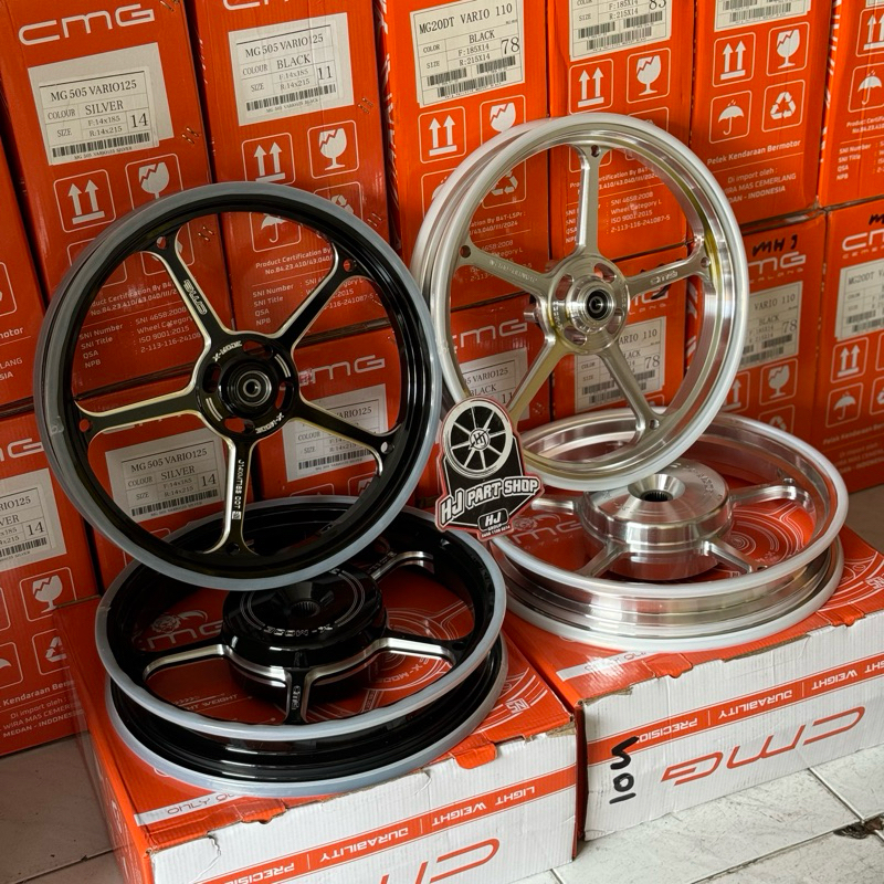 Jual velg cmg x mode 505 full cnc vario 125/150 beat genio vario 110 ...