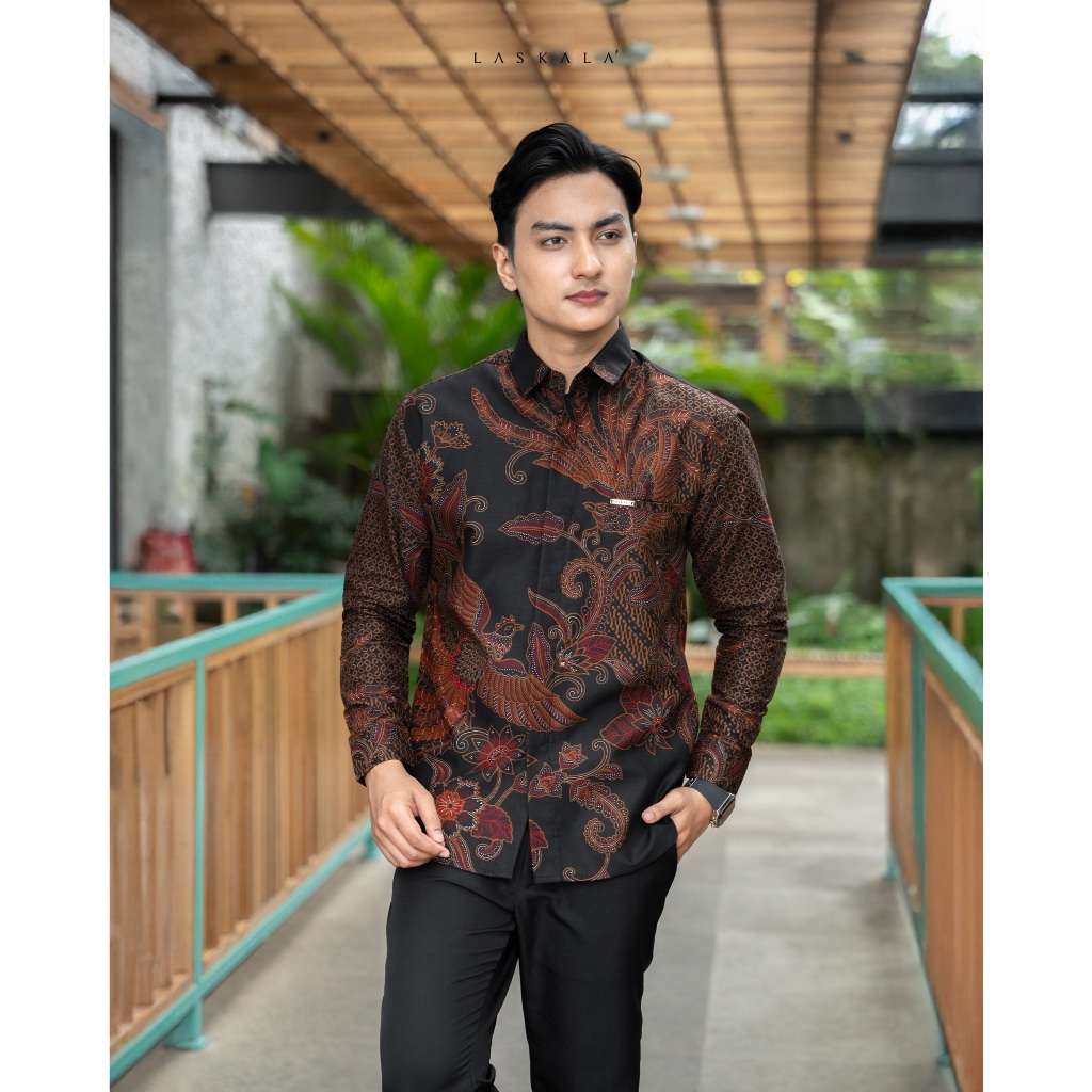 Jual Laskala Premium Batik - Uraga | Slimfit | Shopee Indonesia