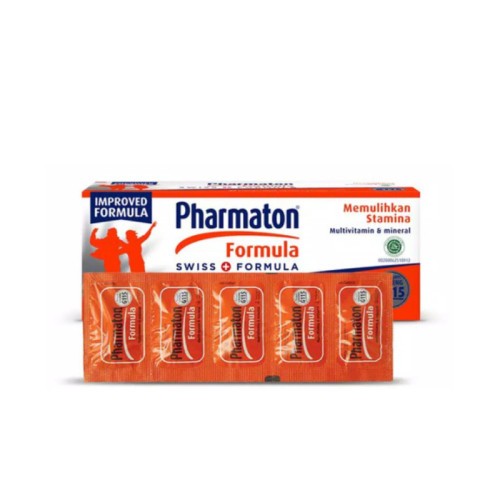 Jual PHARMATON FORMULA 1 STRIP 5 TABLET | Shopee Indonesia