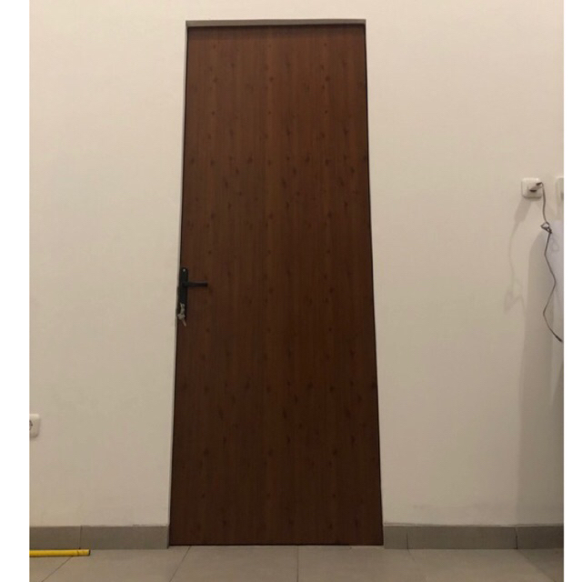 Jual Pintu pivot Aluminium lapis Acp serat kayu | Shopee Indonesia
