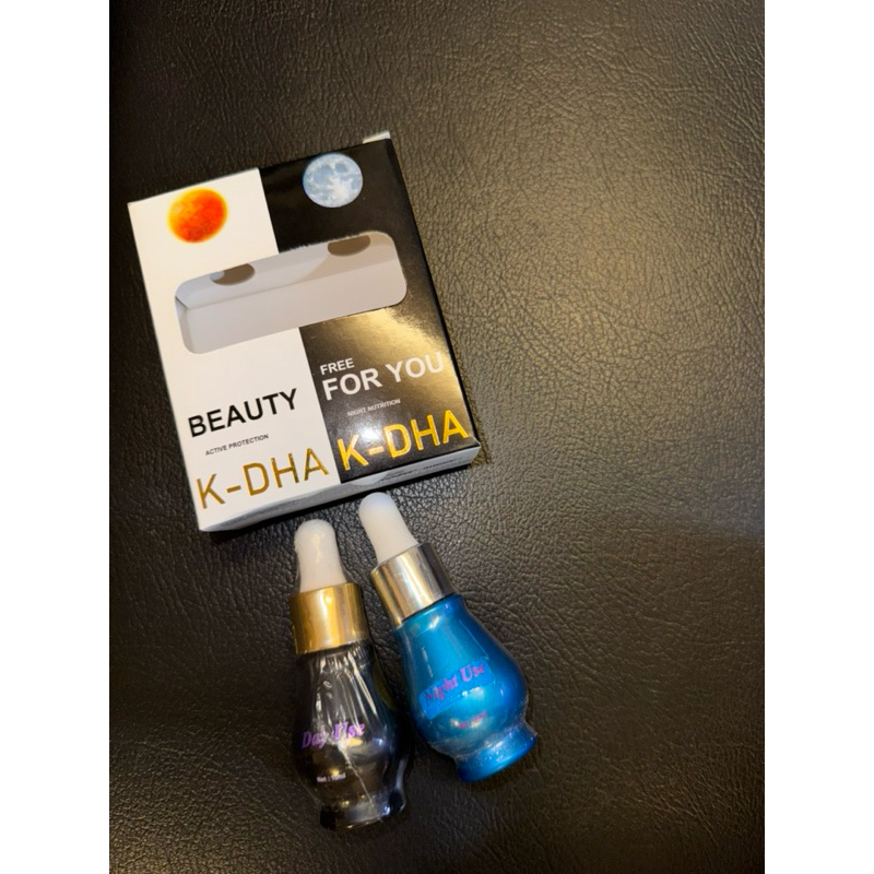 Jual K-DHA Serum C Gold With Saffron (1set Day & Night) | Shopee Indonesia