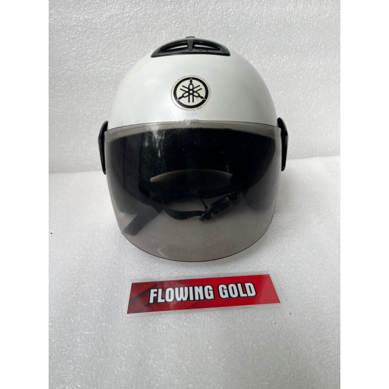 Jual helm yamaha mio putih original | Shopee Indonesia