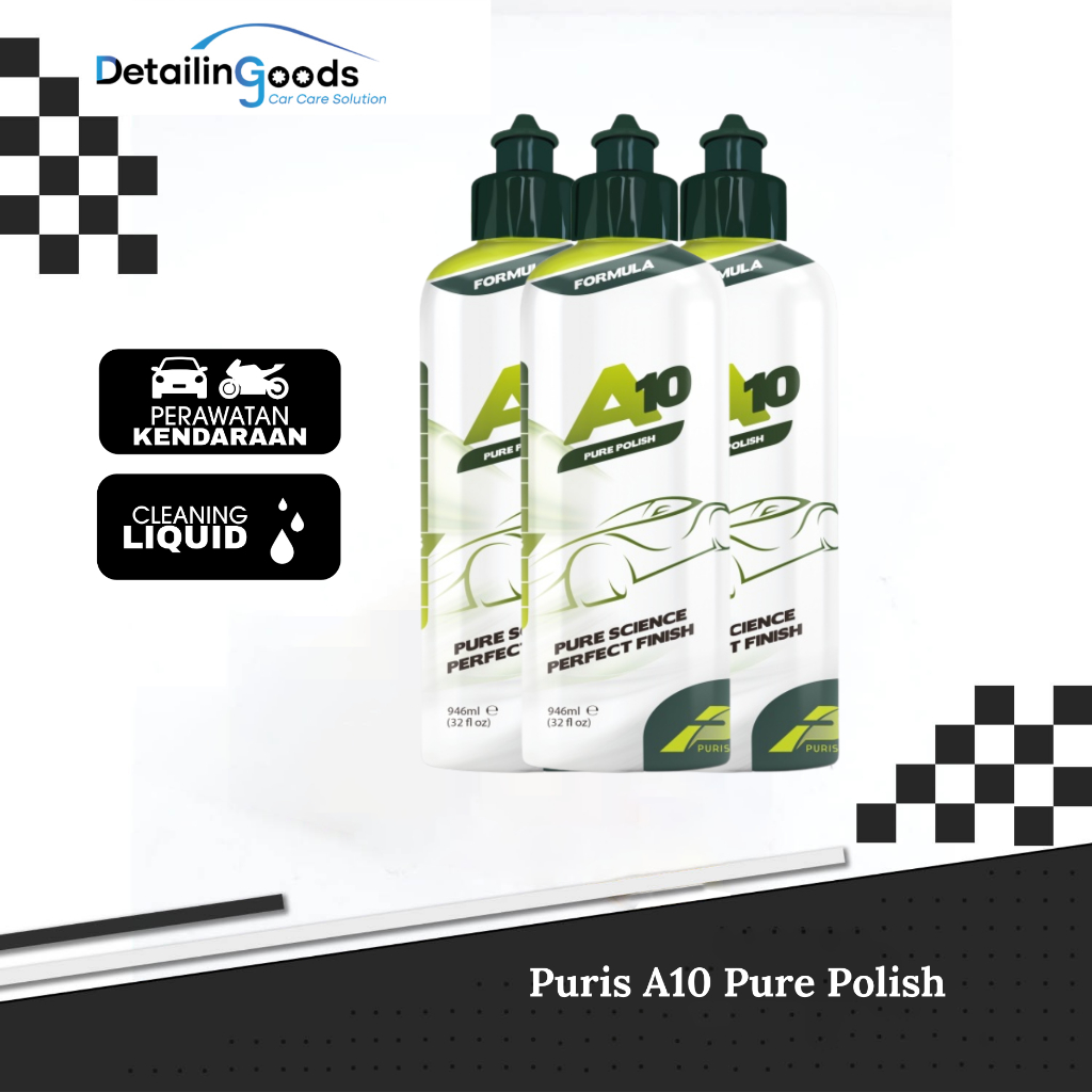 Jual PURIS A10 Pure Polish 32 oz(Pengganti A18) Repack 100ml | Shopee ...
