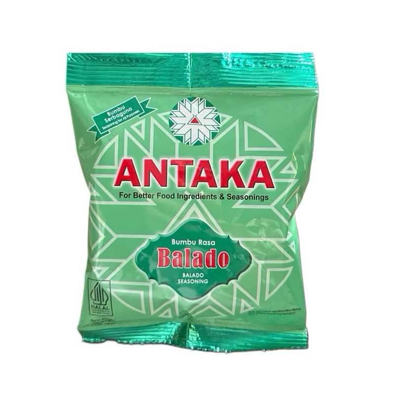 Jual Bumbu Tabur Antaka Renceng / Renteng (100gr x 10pc) Rasa Balado ...