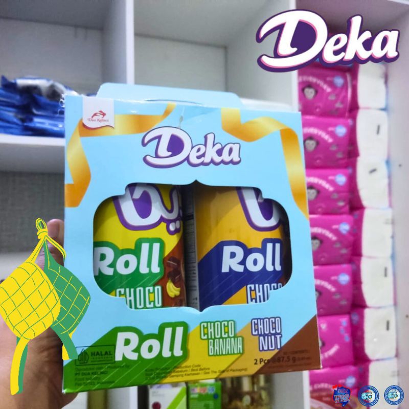 Jual DEKA WAFER ROLL | 1 PAKET ISI 2 KALENG KUE PARCEL GIFT LEBARAN ...