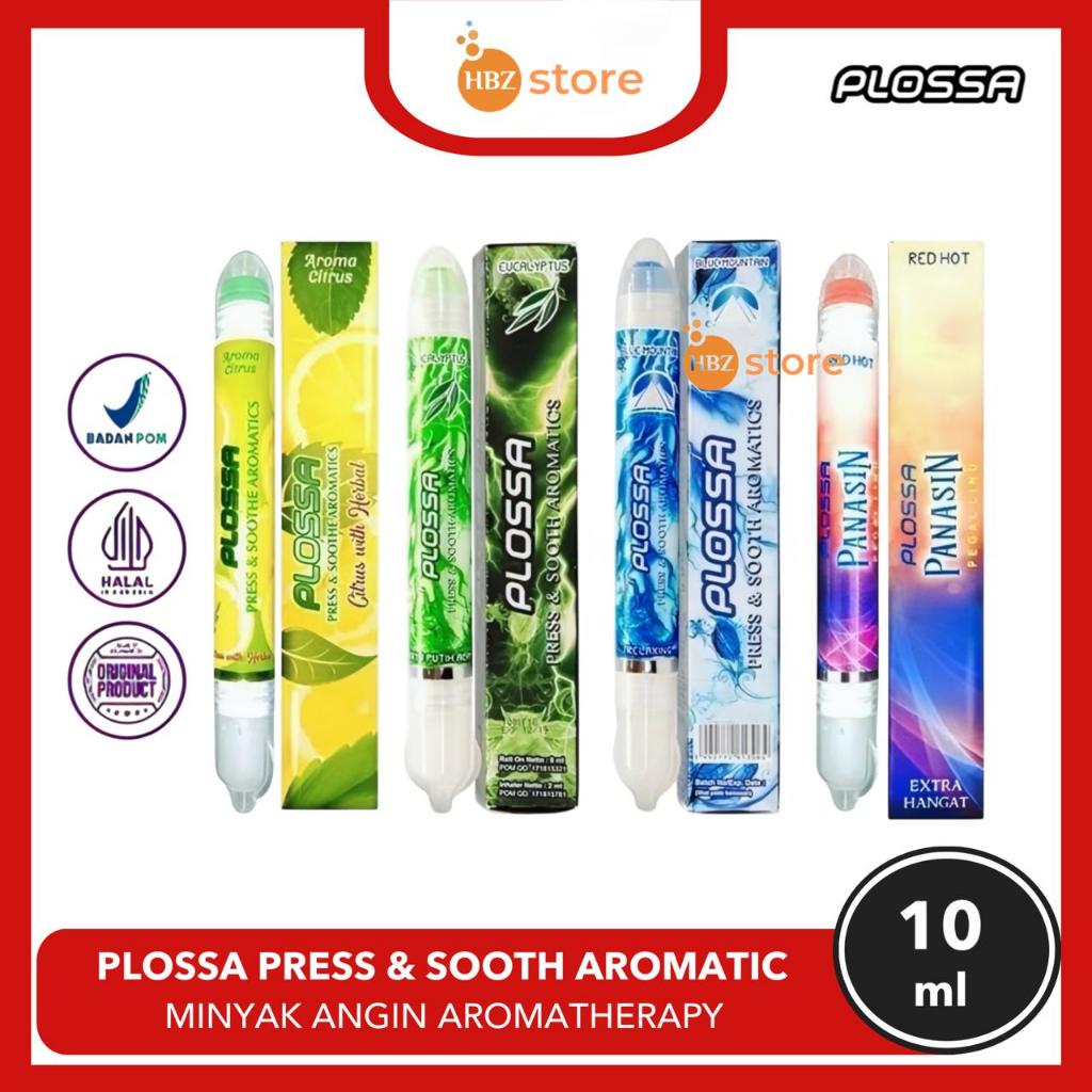 Jual Plossa Minyak Angin Aromatherapy Rollon Kerok & Inhaler 10ML ...