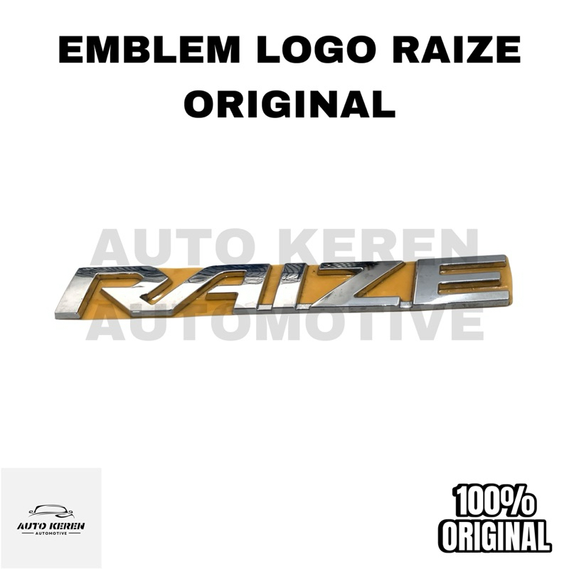 Jual EMBLEM LOGO RAIZE ORIGINAL | Shopee Indonesia