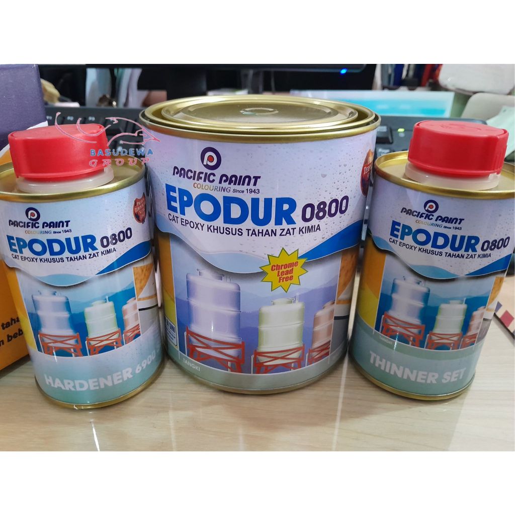 Jual EPODUR 0800 PACIFIC PAINT CAT EPOXY 1 SET / LAPISAN LANTAI BETON ...