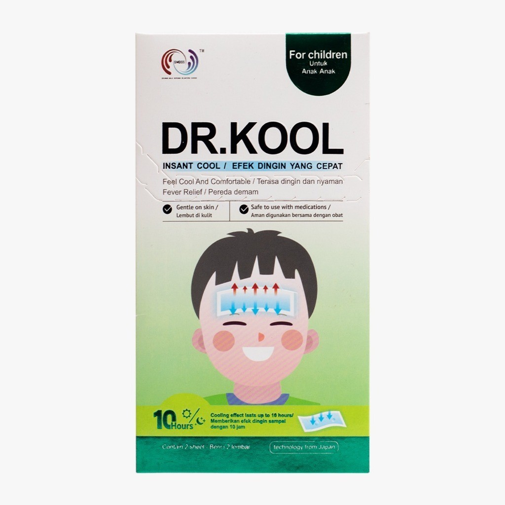 Jual DR.KOOL FEVER CHILDREN SACHET ISI 2 LEMBAR | Shopee Indonesia
