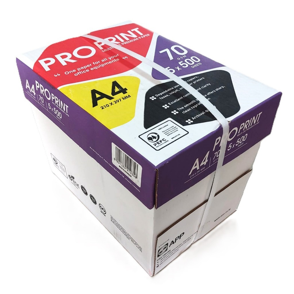 Jual KERTAS HVS PROPRINT A4 70 GSM | Shopee Indonesia