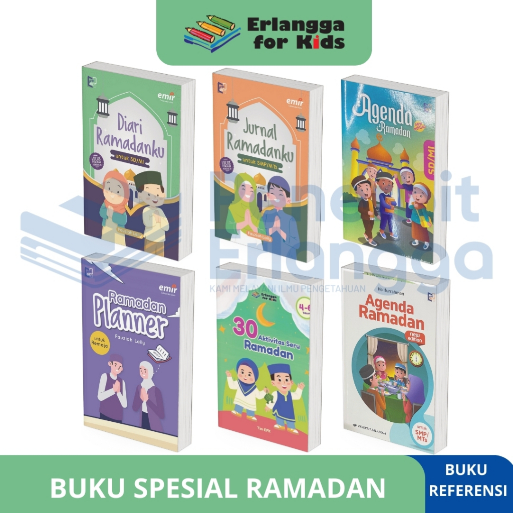 Jual [Erlangga] Buku Jurnal Ramadan - Diari Ramadanku - Agenda Ramadan ...