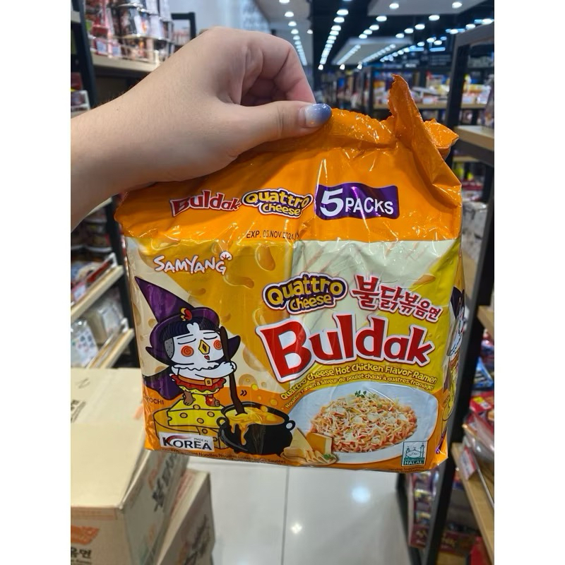 Jual samyang buldak 3x spicy / ramen / chacharoni blackbean sauce ramen ...