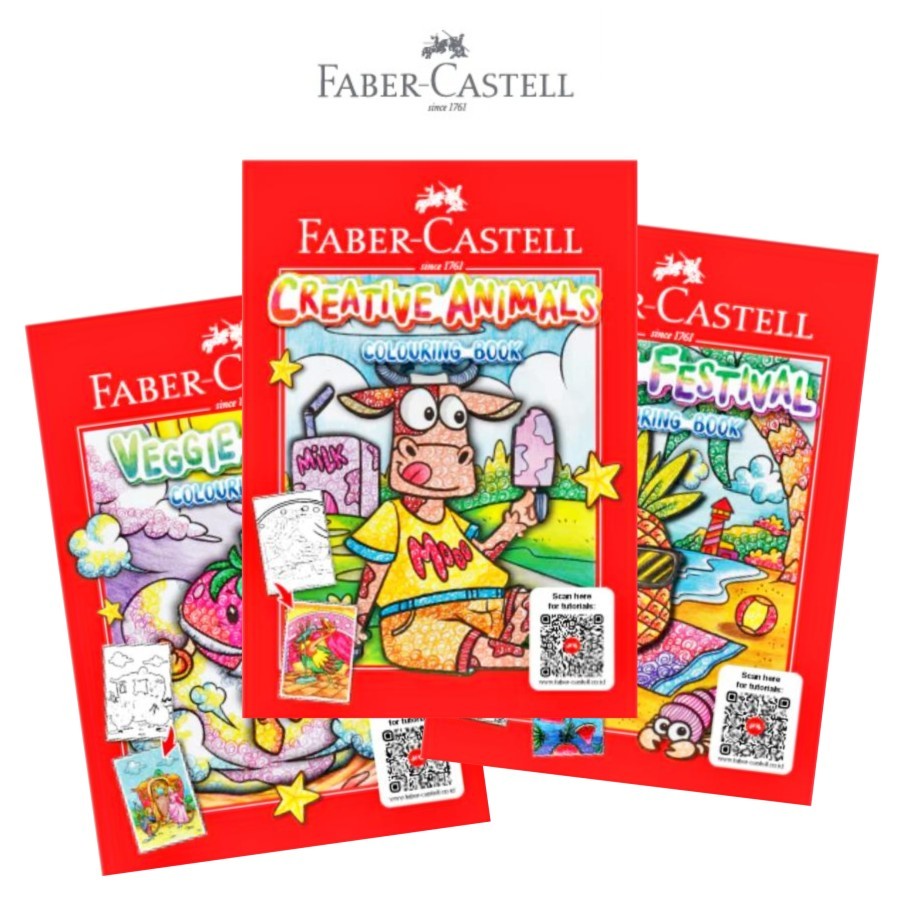 Jual Faber-Castell Creative Colouring Book | Shopee Indonesia