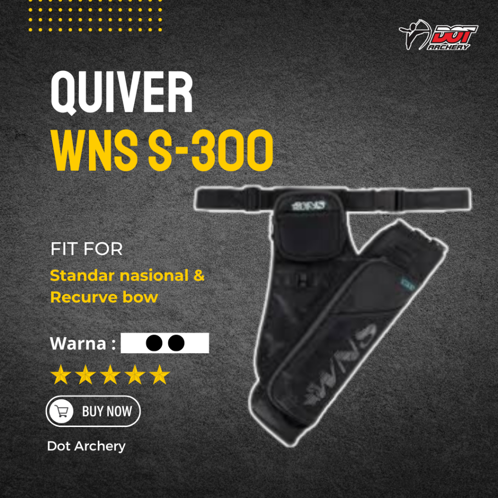 Jual Quiver Panahan | Quiver WNS S300 Original | Tempat Arrow Pinggang ...