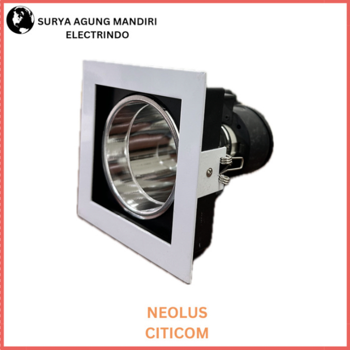 Jual Kap Lampu Downlight Plafon Kotak 301 3 inch / 4 inch (Neolus ...