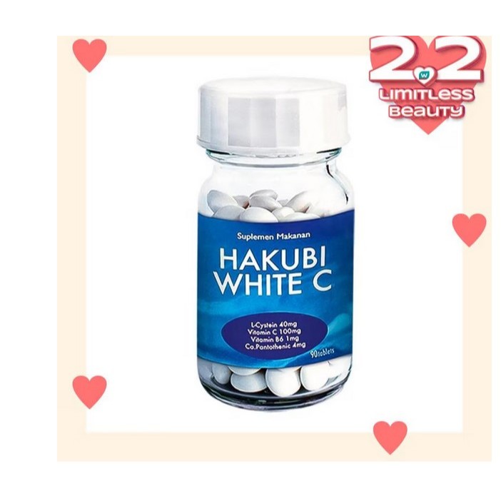 Jual HAKUBI Hakubi White C 90 Tablets | Shopee Indonesia