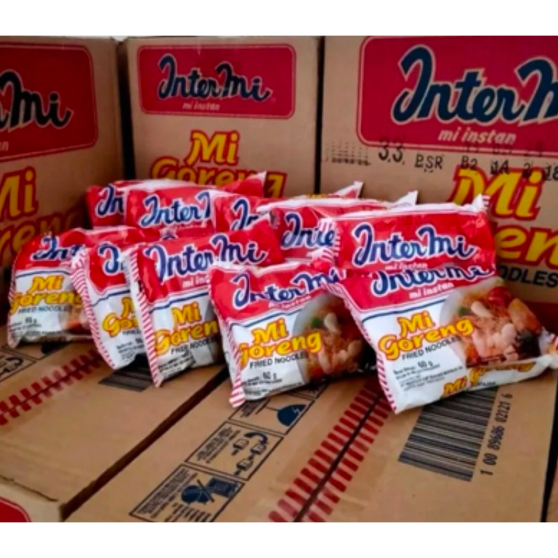 Jual Intermi Mie Instan Goreng Original [1 Dus] @60gr x 40pcs | Shopee ...