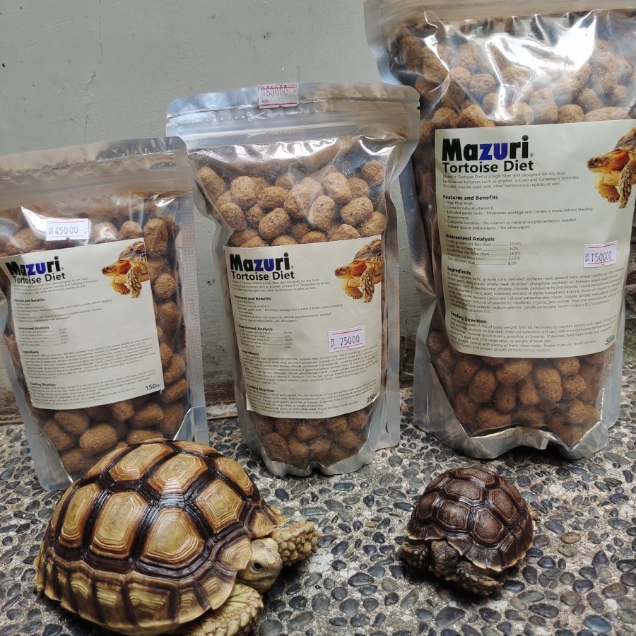Jual MAZURI DIET TORTOISE/MAZURI DIET/PELET KURA 150gr 500gr/Makanan ...