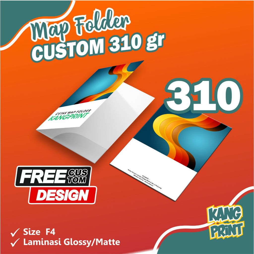 Jual Cetak map folder 310 gsm | Shopee Indonesia