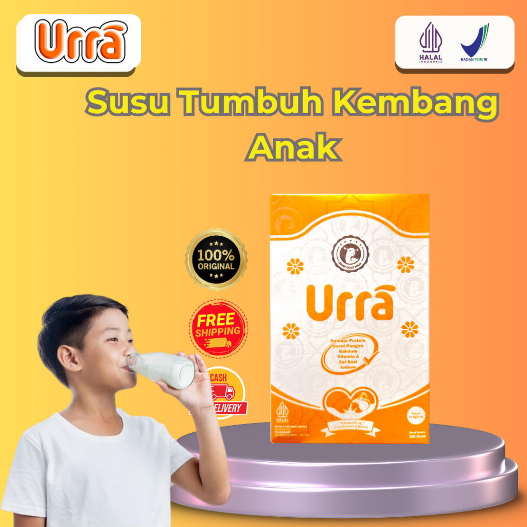 Jual URRA Susu Kambing Saneen Untuk Penambah Berat Badan & Tinggi Badan ...