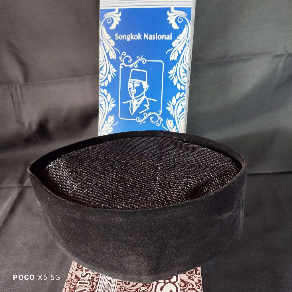 Jual PECI HITAM POLOS PRIA DEWASA / PECI SONGKOK KOPIAH PRIA DEWASA ...