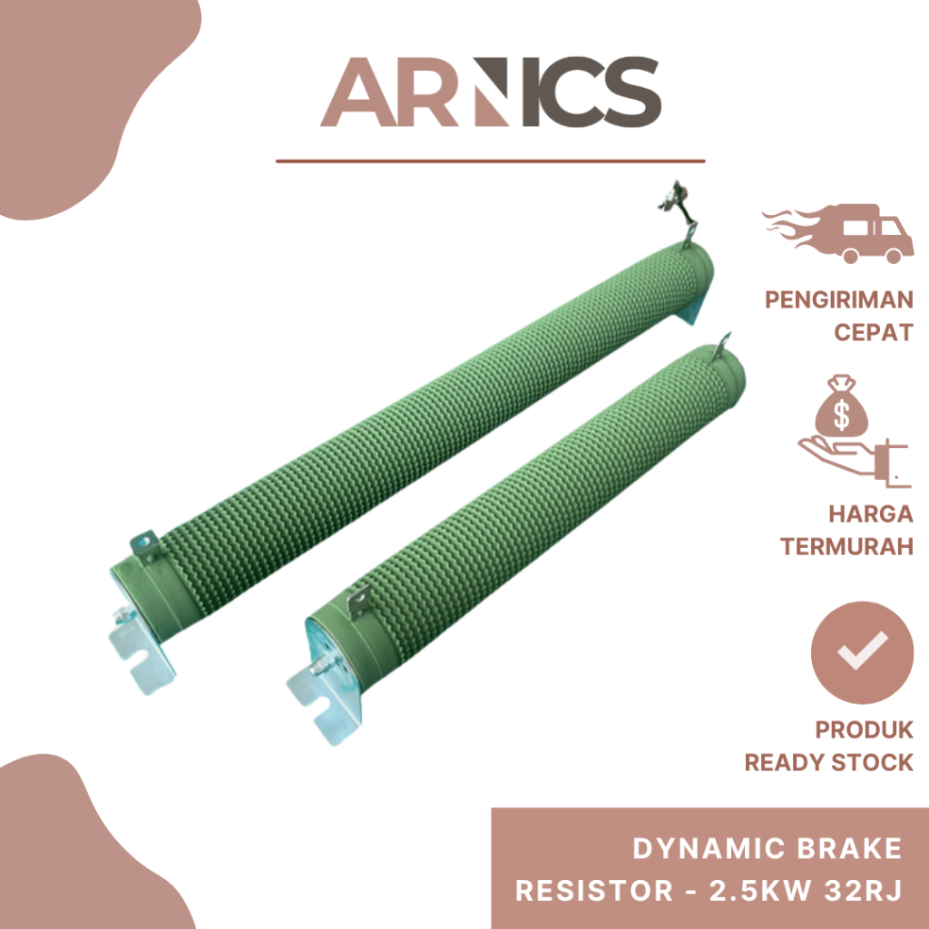Jual Braking Resistor 2500 Watt 32 Ohm / Dynamic Brake Resistor 12 ...