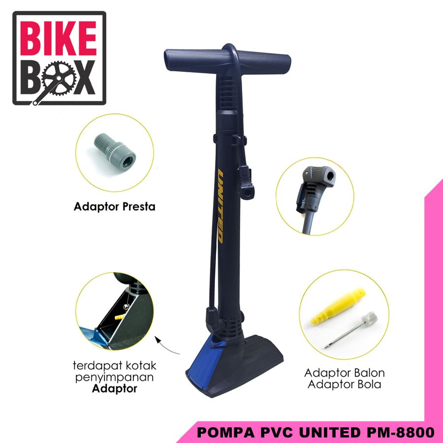 Jual POMPA SEPEDA UNITED (BETO) PM-8800 PVC 20 (ORIGINAL TAIWAN ...