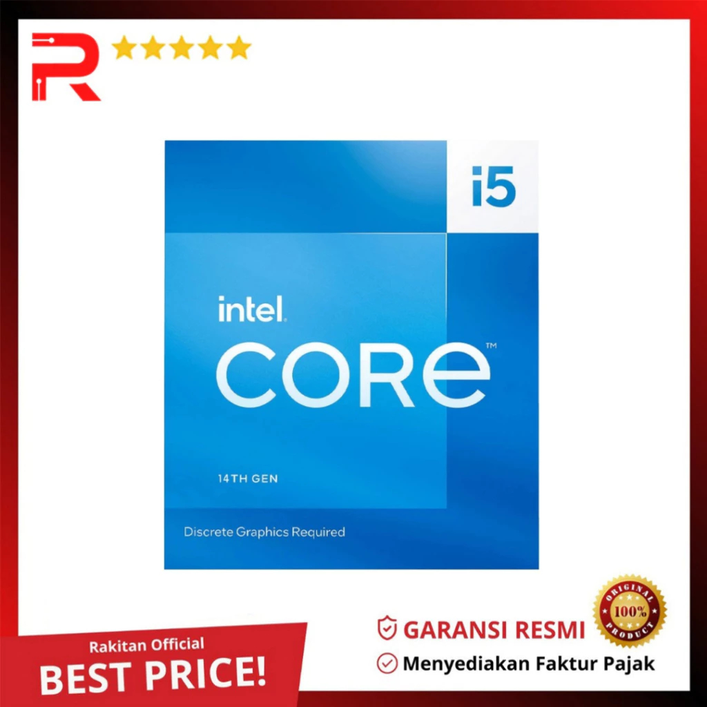 Jual Intel Core i5-14400 2.5GHz Up To 4.7GHz - Cache 20MB [Box] Socket LGA 1700 - Raptor Lake ...