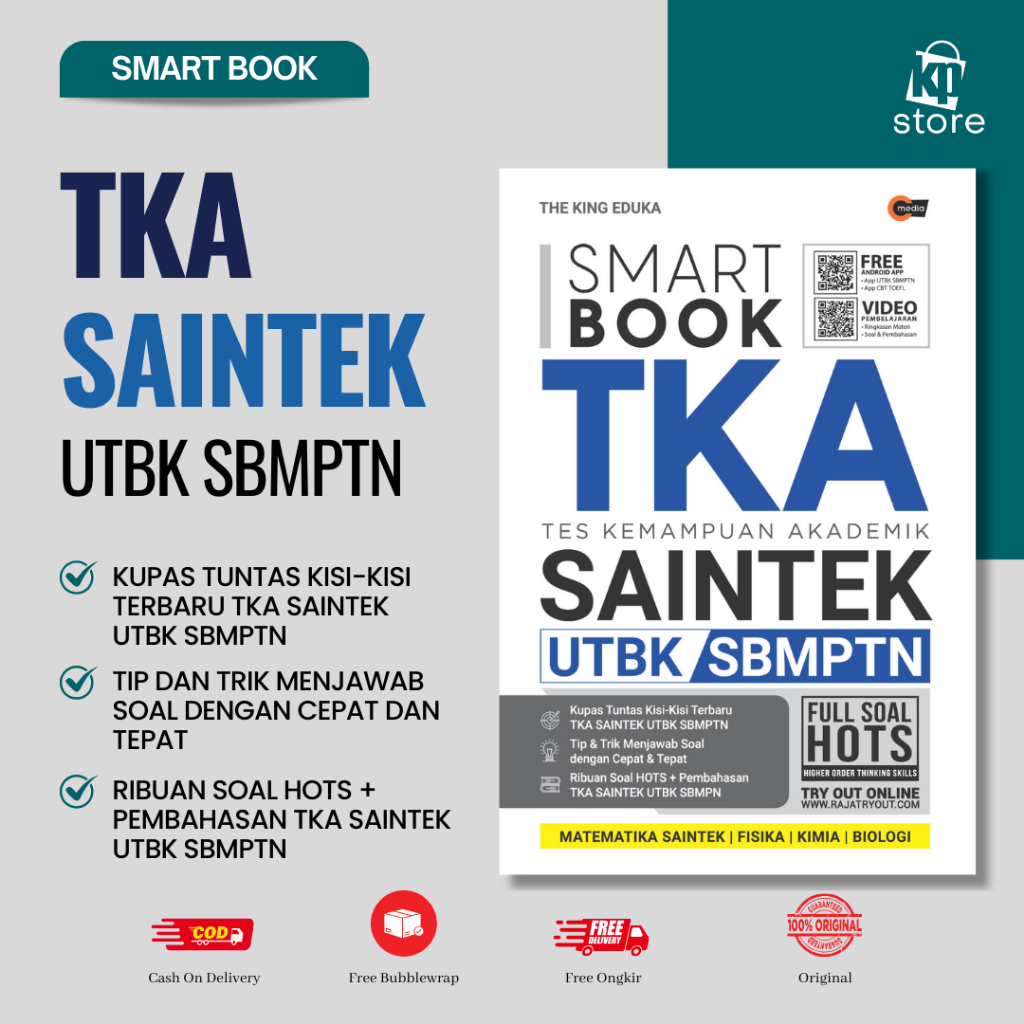 Jual Smart Book TKA Saintek UTBK SMBPTN | Shopee Indonesia