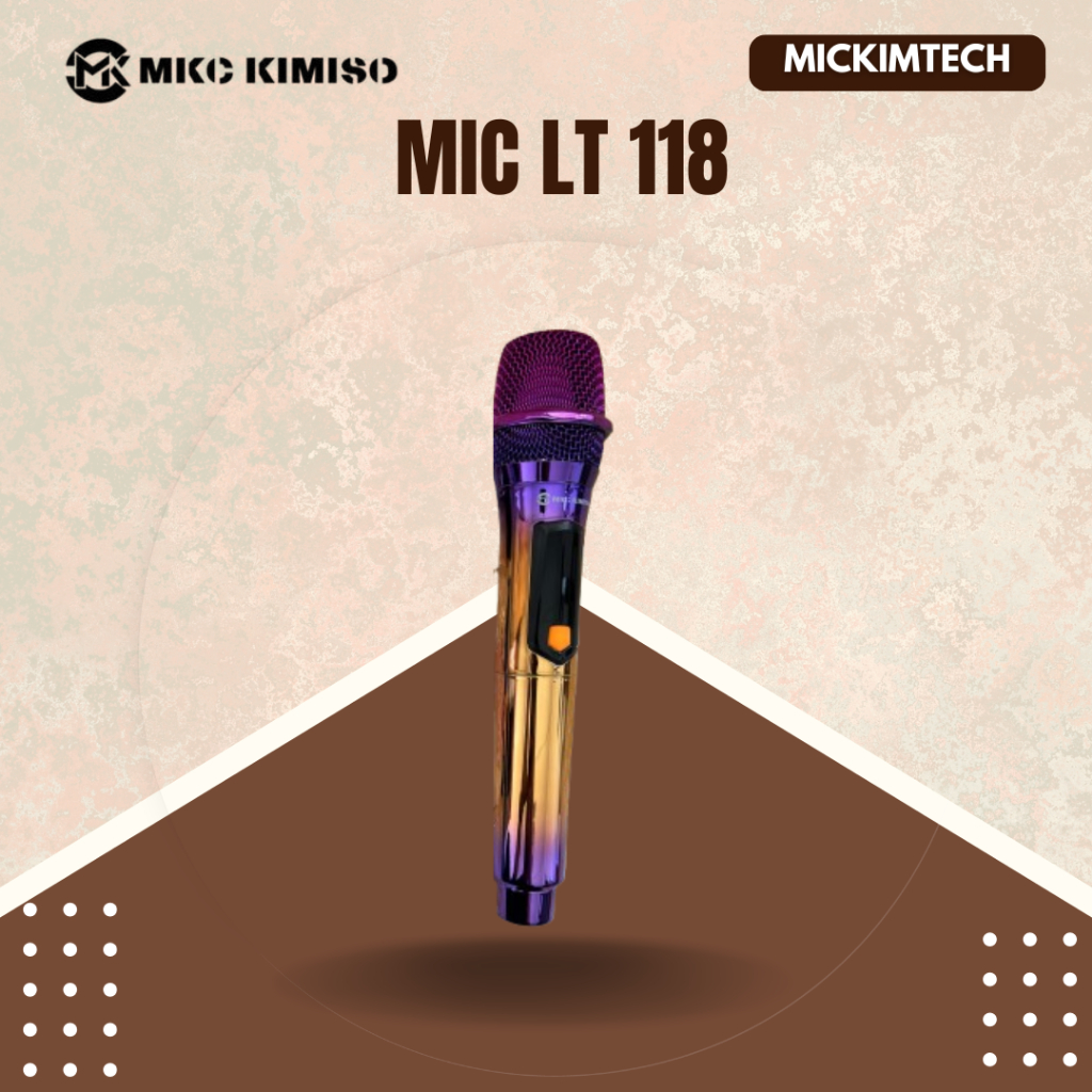 Jual Mic Wireless Profesional Microphone LT-118/LT-128 Microphone ...