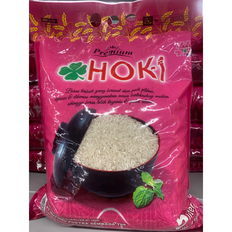 Jual [Promo Kutuan No Retur] Beras Hok-1 Premium FREE ONGKIR Kemasan ...