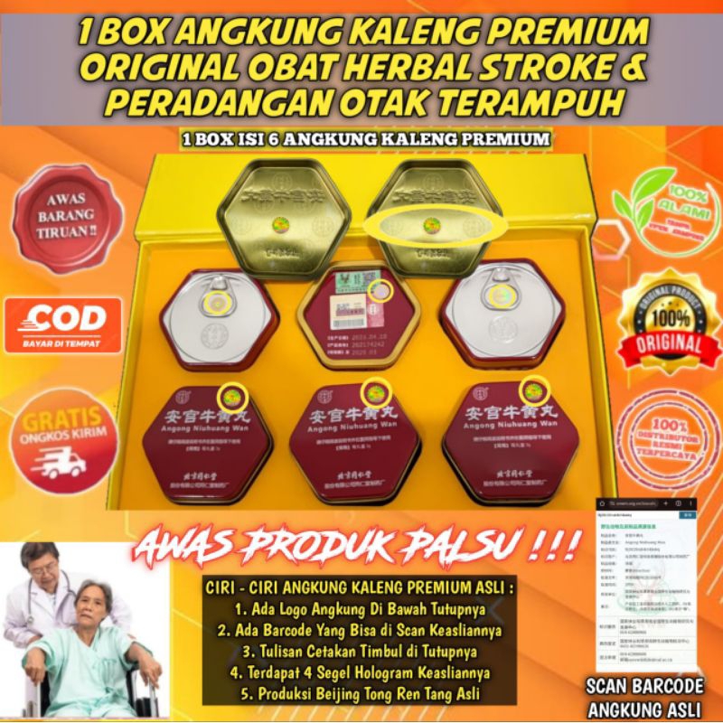 Jual 1 PAKET ANGKUNG KALENG PREMIUM ASLI 100% OBAT STROKE, EPILEPSI ...