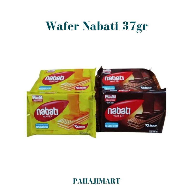 Jual Nabati Wafer No. 1 Richeese / Coklat isi 37gr | Shopee Indonesia