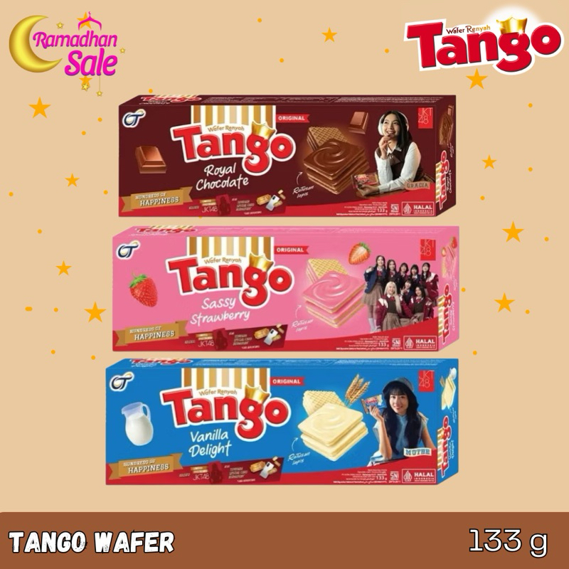 Jual Tango Wafer Renyah Klasik - KOTAK Tango Chocolate Vanilla ...