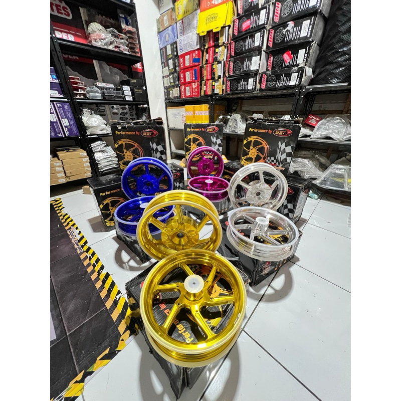 Jual velg stylo ring 12 cnc bst made in vietnam | Shopee Indonesia