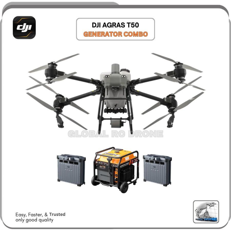 Jual Dji Agras T50 Generator Combo Drone Sprying Spreading Pertanian ...