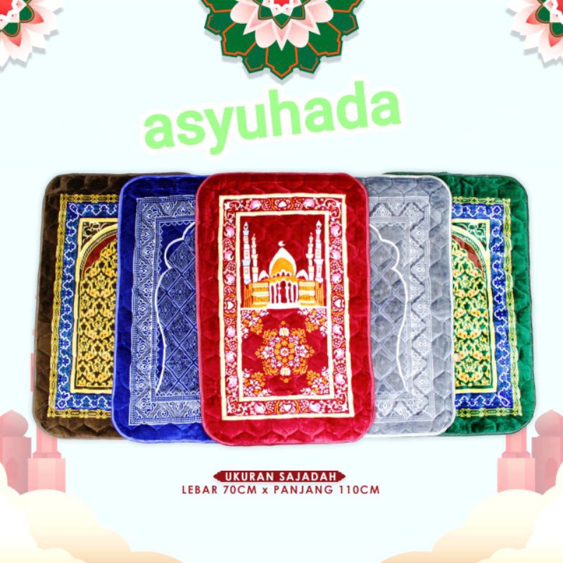 Jual Sajadah Tebal, Sajadah Empuk, Sajadah Quilting Busa Anti Slip ...