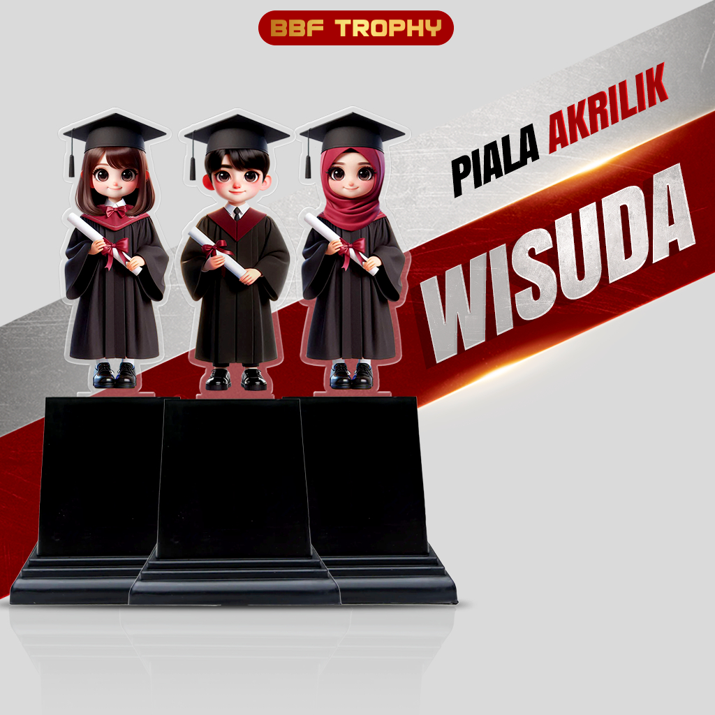 Jual Piala Wisuda Anak Sekolah Tk Paud Sd Plakat Akrilik Kado Hadiah ...
