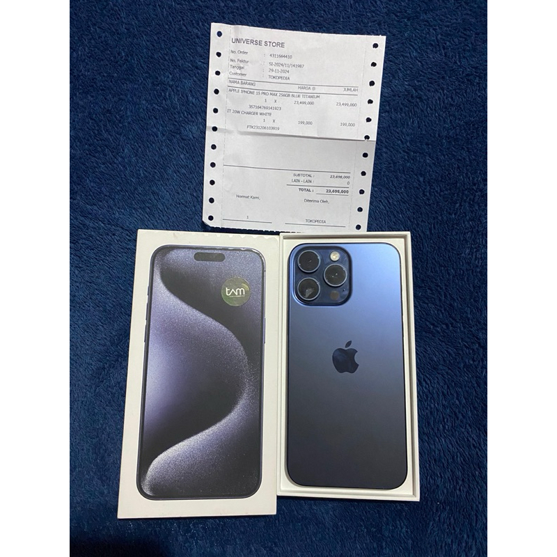 Jual Iphone 15 Promax 256GB Second Ibox | Shopee Indonesia
