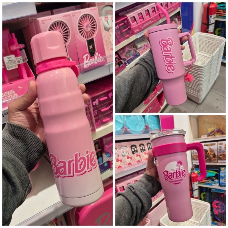 Jual Miniso Botol Minum Stainless Barbie 600ml - Barbie Collection ...