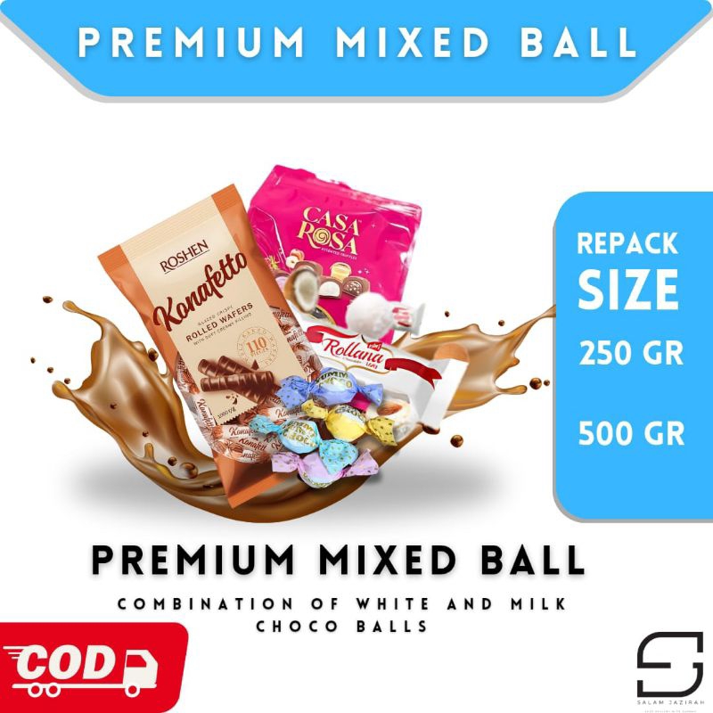 Jual Premium Mixed Ball || Coklat Premium || Coklat BestSeller ...