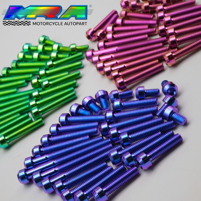 Jual BAUT TITANIUM SET BAK MESIN KIRI KANAN NINJA R RR SS GRADE 5 THAILAND | Shopee Indonesia