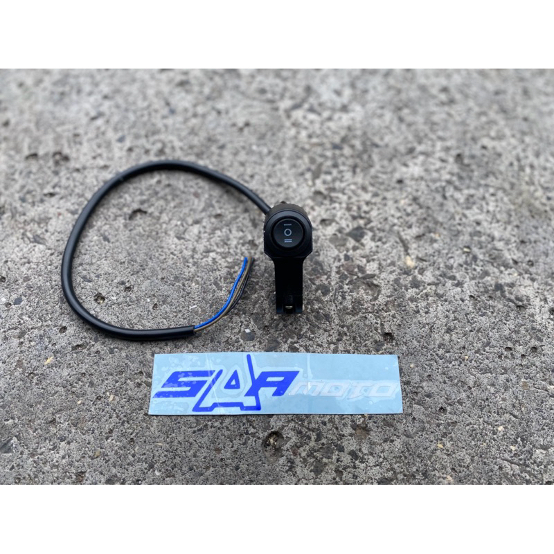 Jual saklar lampu on off 2 mode saklar lampu motor minimalis | Shopee ...
