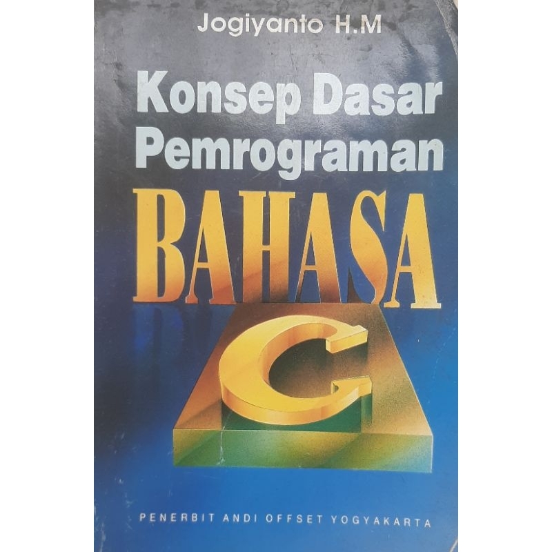 Jual KONSEP DASAR PEMROGRAMAN BAHASA C | Shopee Indonesia