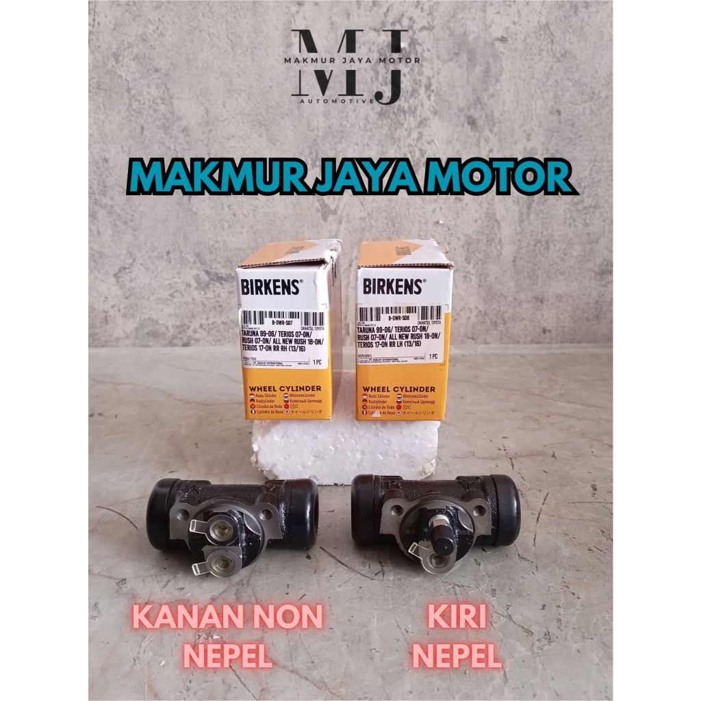 Jual MASTER REM / WHEEL CYLINDER BELAKANG KANAN/KIRI TARUNA / TERIOS ...
