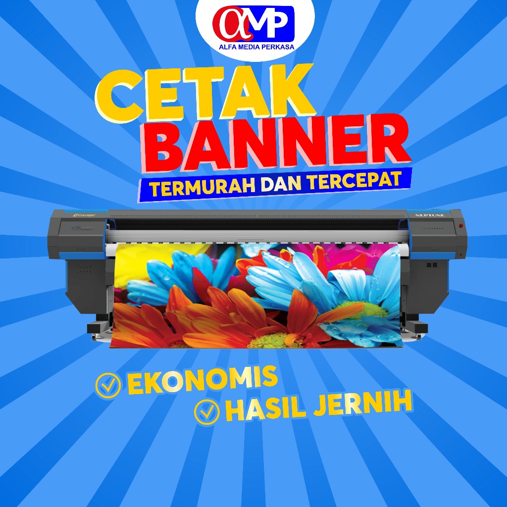Jual CETAK BANNER / BANNER CUSTOM FREE DESIGN (1 HARI JADI) | Shopee ...