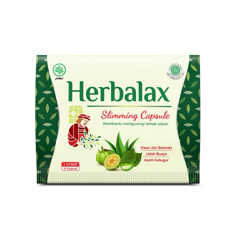 Jual [PRIVASI TERJAGA] Herbalax Per 1 Strip @ 4 Kapsul - Membantu ...