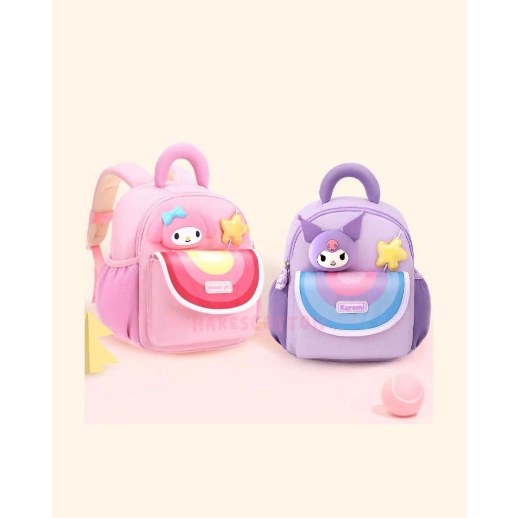 Jual HARESCOTTON | Tas Melody Kuromi Sanrio License | Shopee Indonesia
