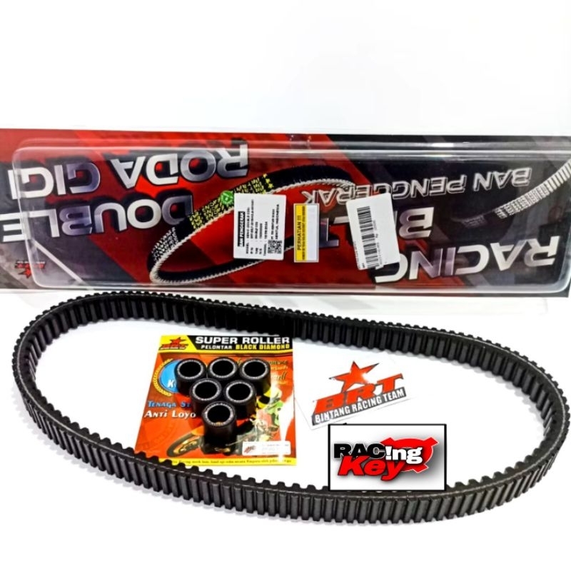 Jual Vanbelt V-Belt BRT Genio Roller Racing BeAT Deluxe All New BeAT Street Scoopy Prestige KOJ ...